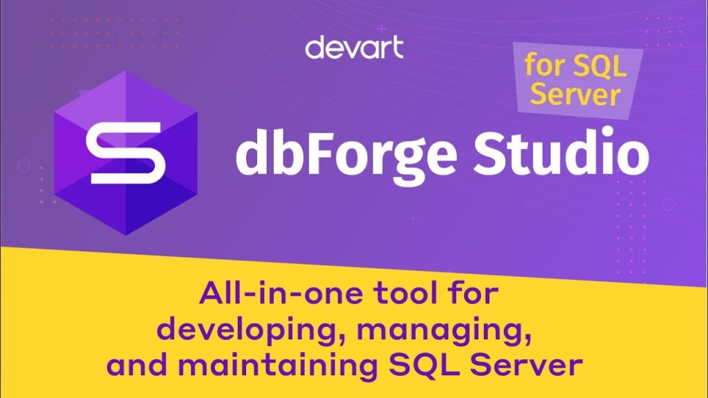 dbForge Studio for SQL Server